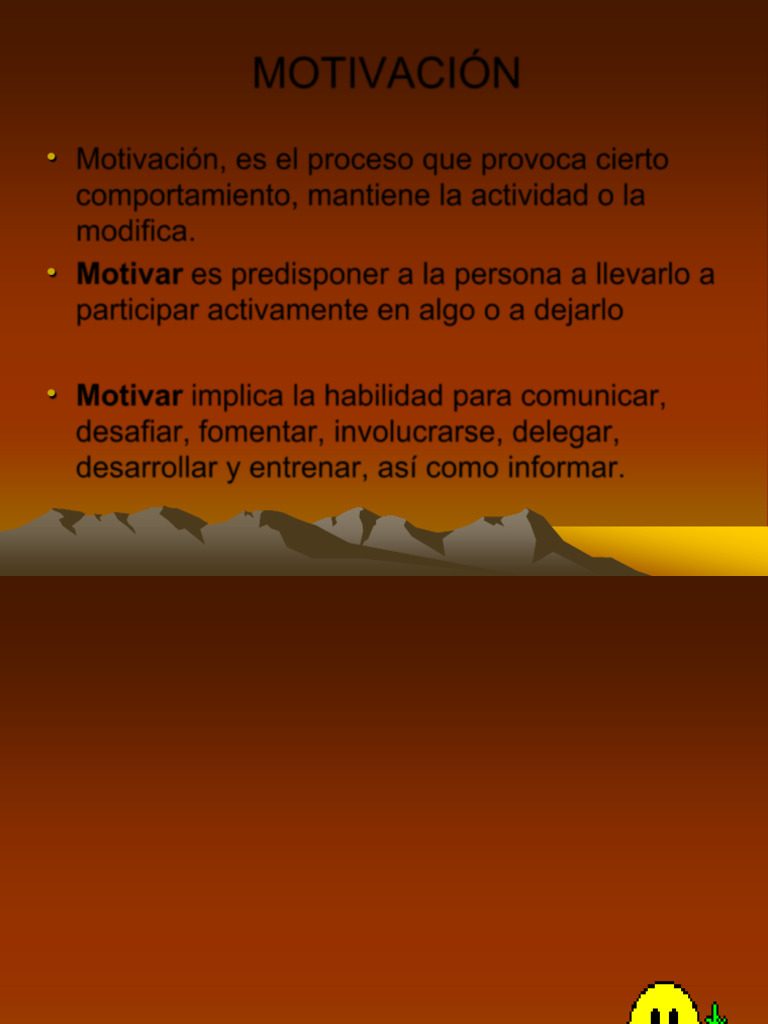 1 La Motivacion | PDF | Motivación | Motivacional
