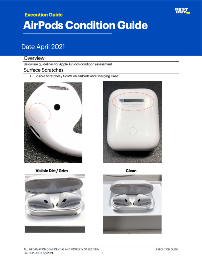Airpod Condition Guide | PDF
