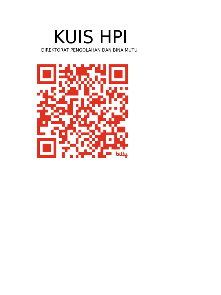 KUIS HPI | PDF