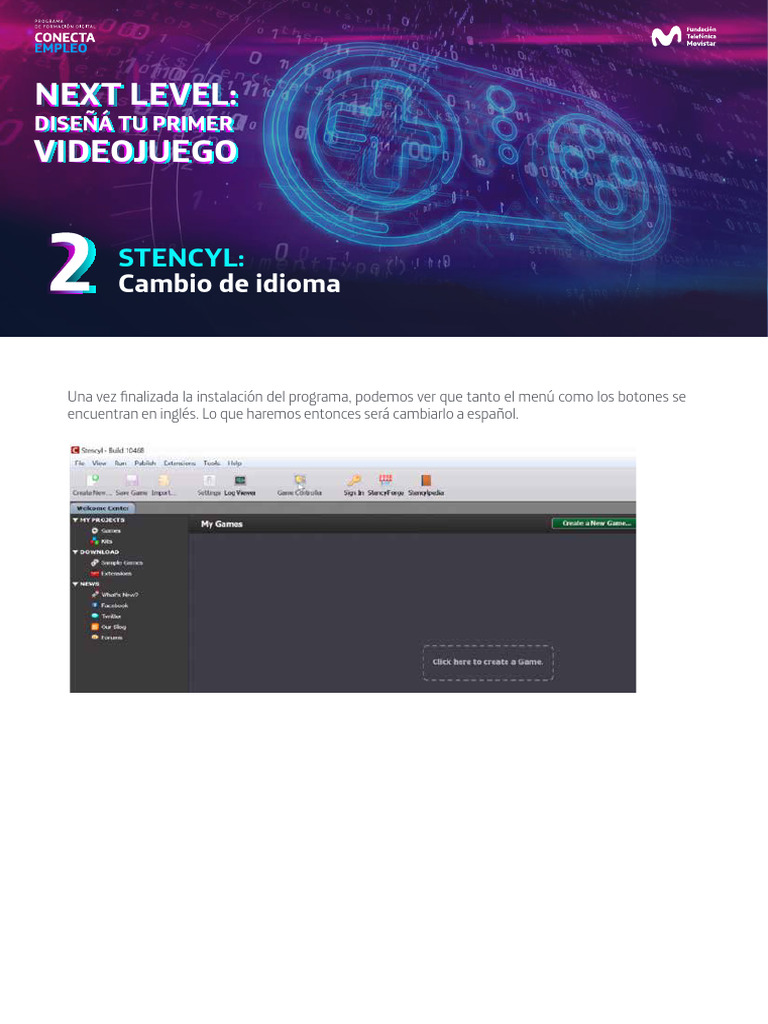 Cambiar idioma a español en Stencyl | PDF