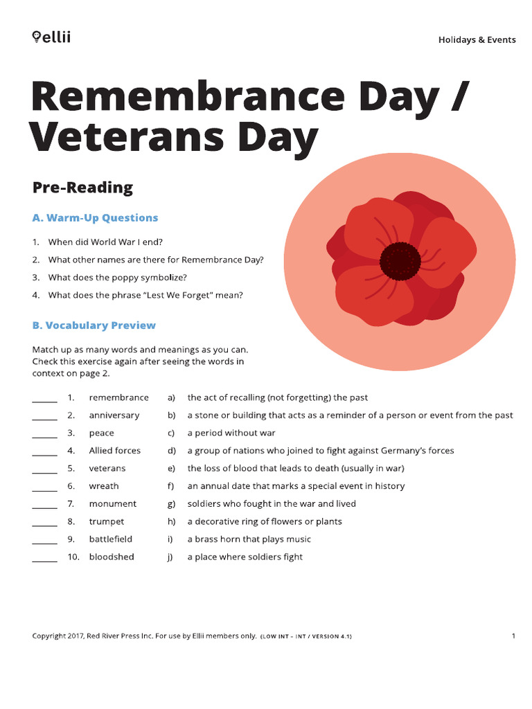 Veteran Day | PDF