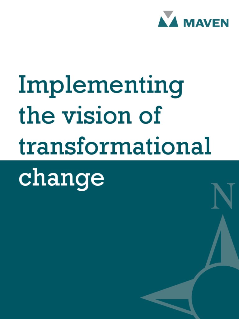 Implementing The Vision of Transformational Change | PDF | Change ...