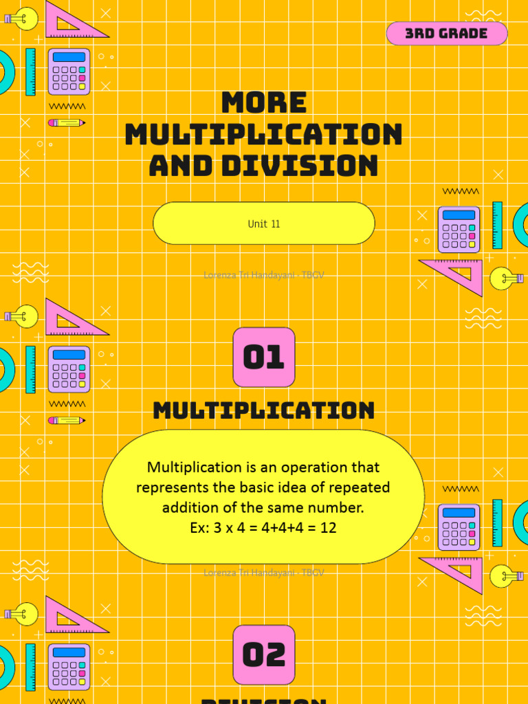 Review Multiplication and Division | PDF | Multiplication ...