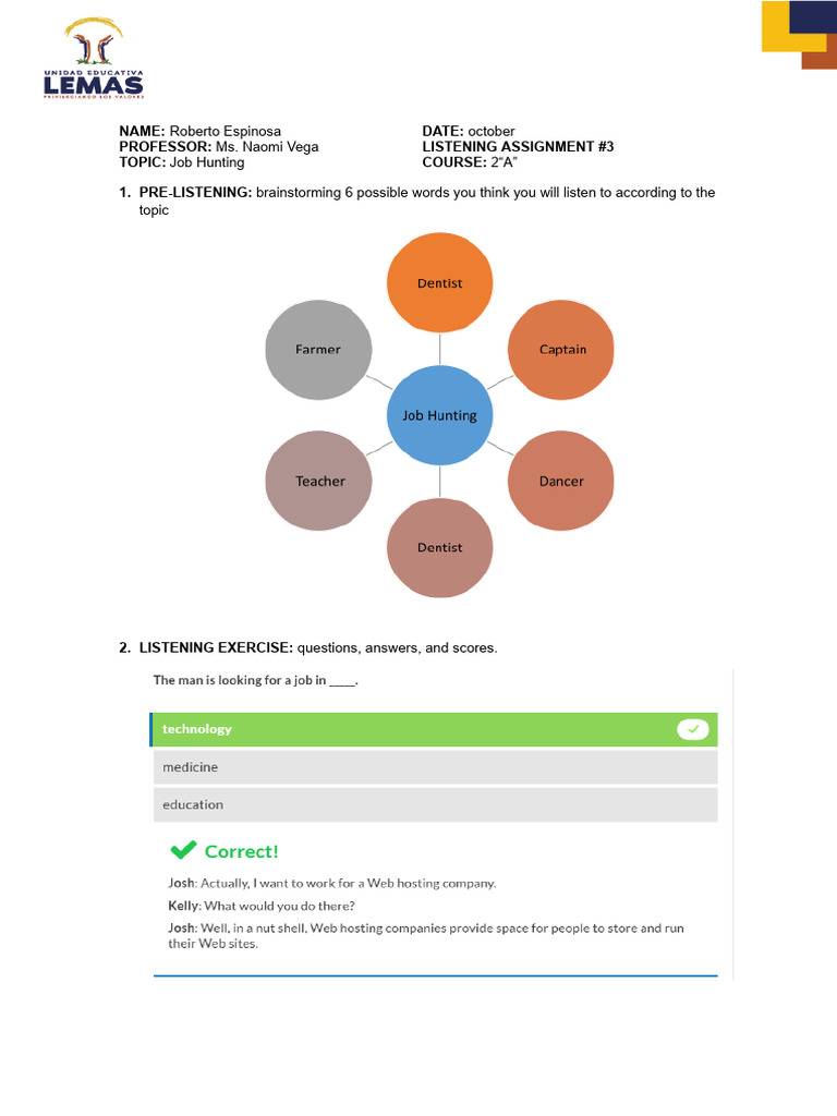Listening 3 | PDF