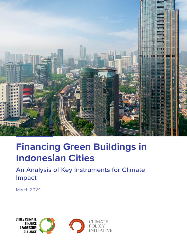 Financing Green Buildings in Indonesia | PDF | Green Building | Energy Conservation