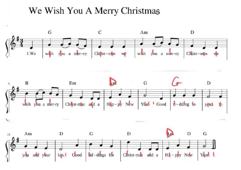 Doc0593430 We Wish You A Merry Xmas | PDF