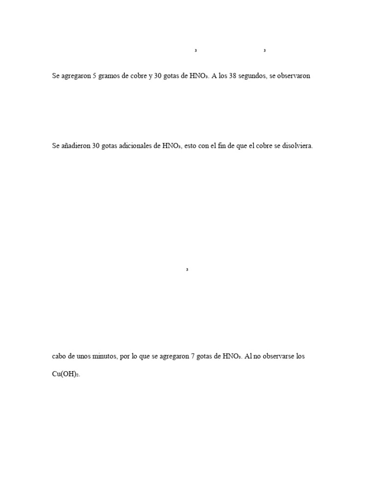 Practica #4 | PDF | Redox | Cobre