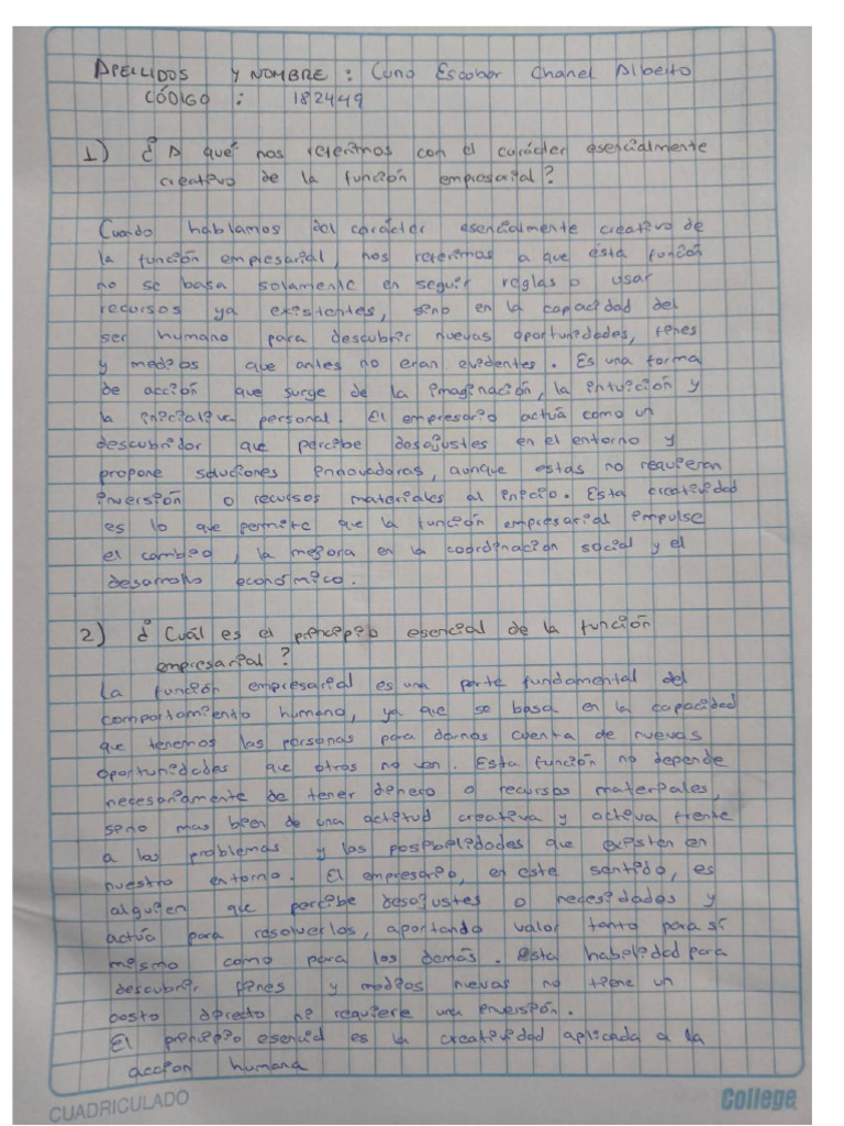 I Parcial Chanel Alberto Cuno | PDF