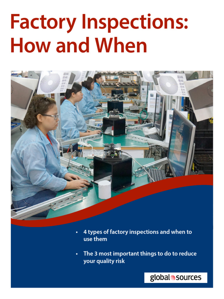 Factory Inspections How When Aug242016 | PDF | Specification (Technical Standard) | Sampling ...