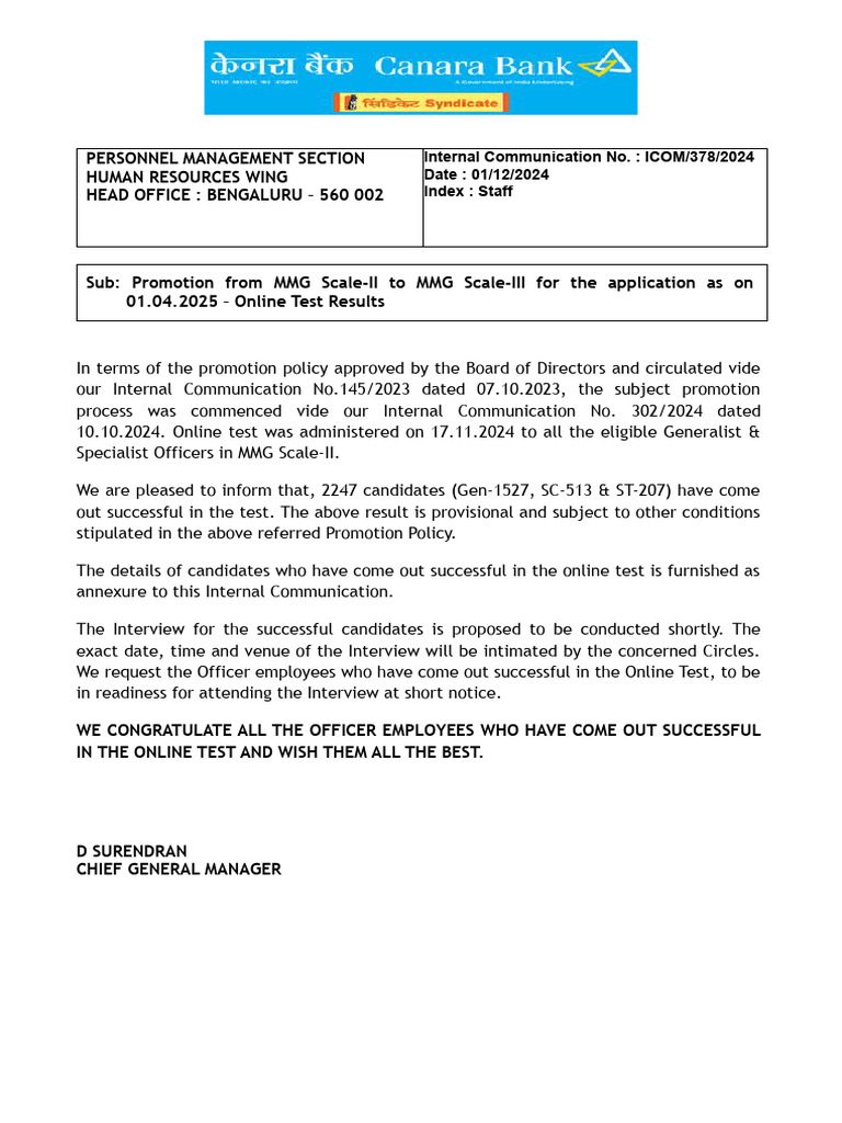Icom_378_2024 2 to 3 Test Mert Normal | PDF