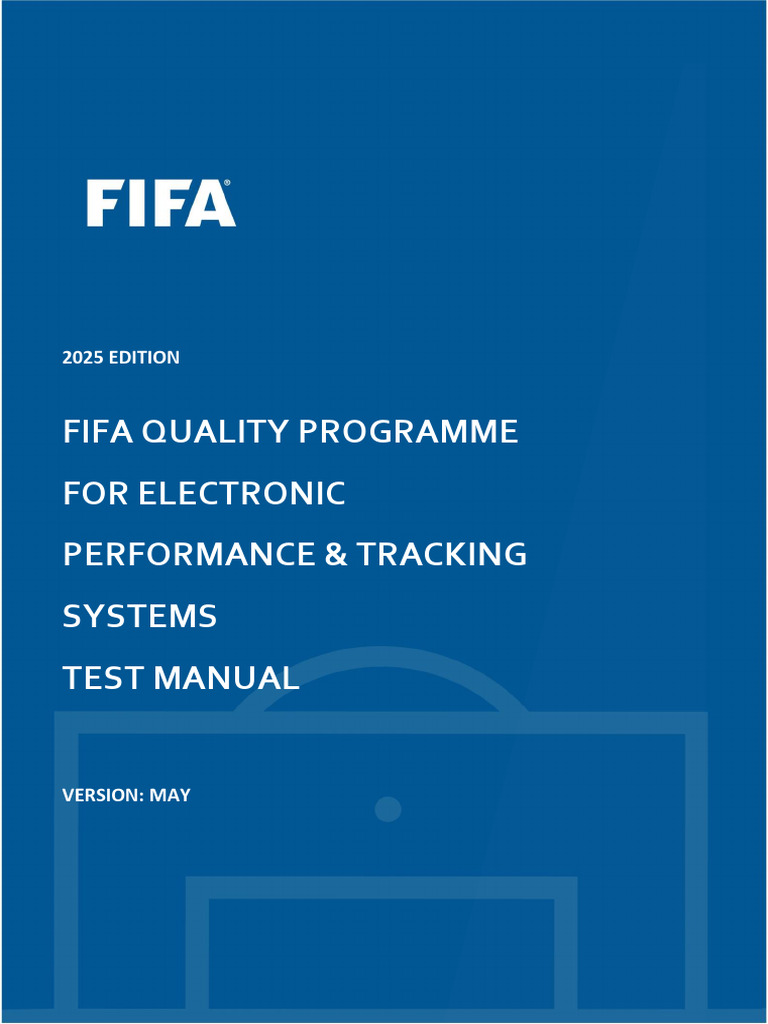 FIFA EPTS Test Manual 2025 Edition | PDF | Sensitivity And Specificity ...