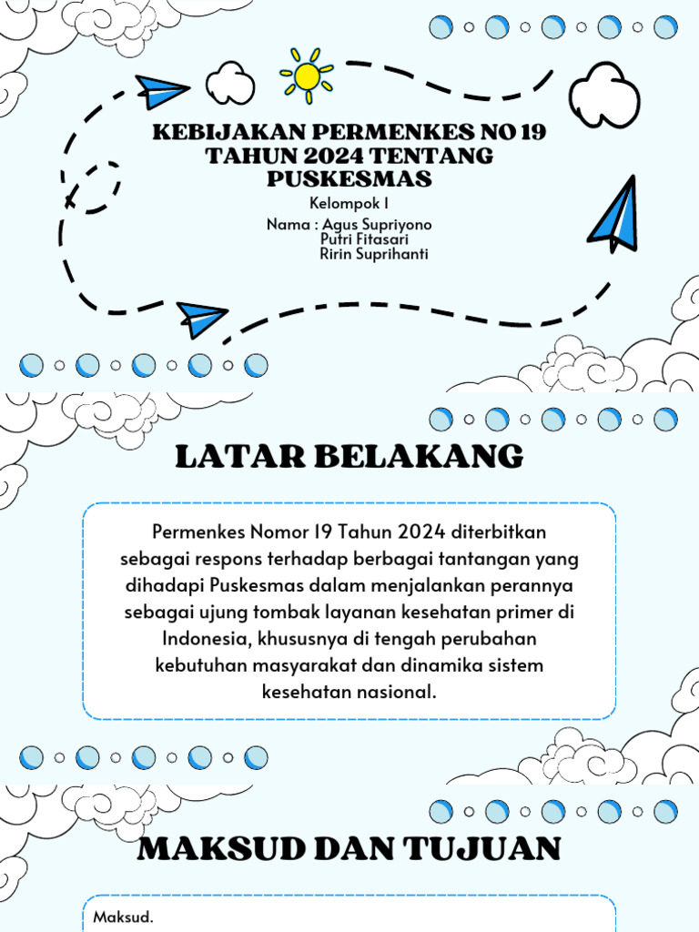KEBIJAKAN PERMENKES NO 19 Tahun 2024 Tentang Puskesmas - 20250425 ...