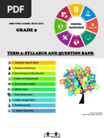 General Knowledge - Top 100 GK Questions For Class 9 With Answers | PDF