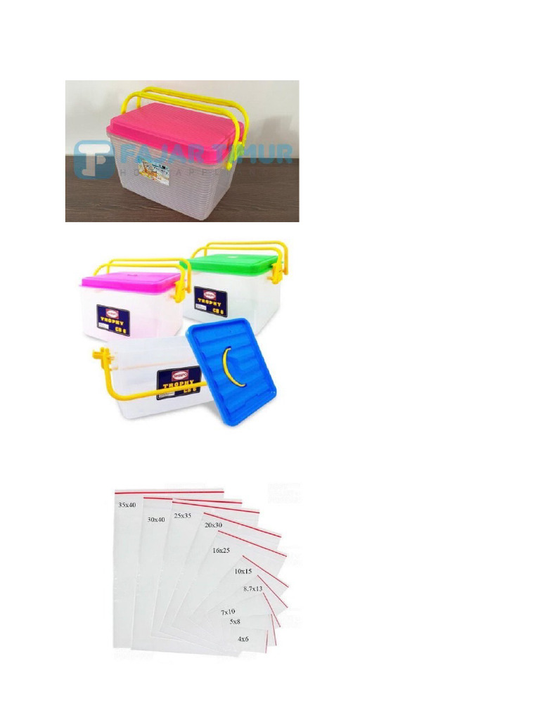 Gambar Box Container Dan Plastik Klip | PDF