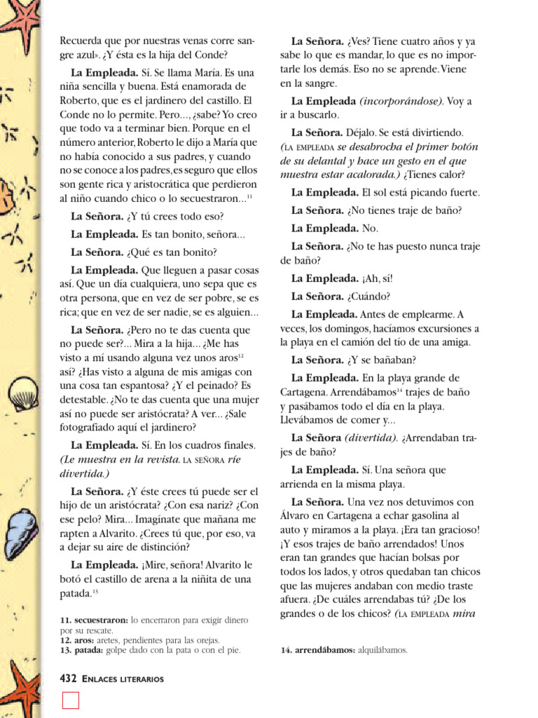 El delantal blanco - p 4,5,6. anotado | PDF | Ropa