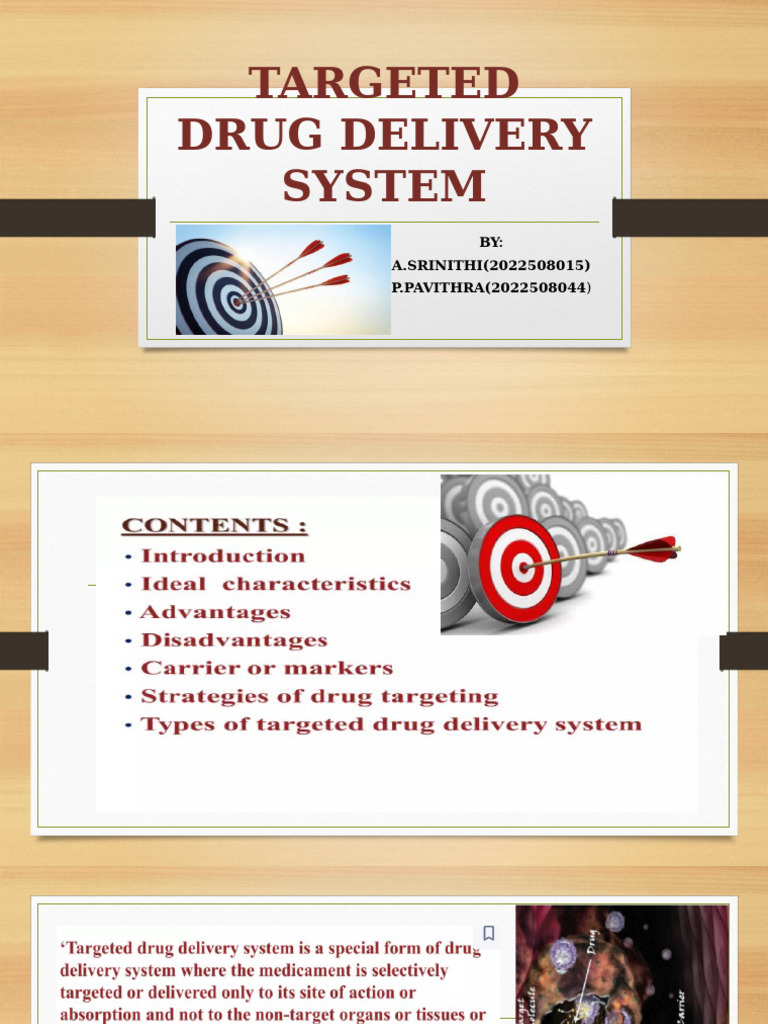 Targeted Drug Delivery System | PDF