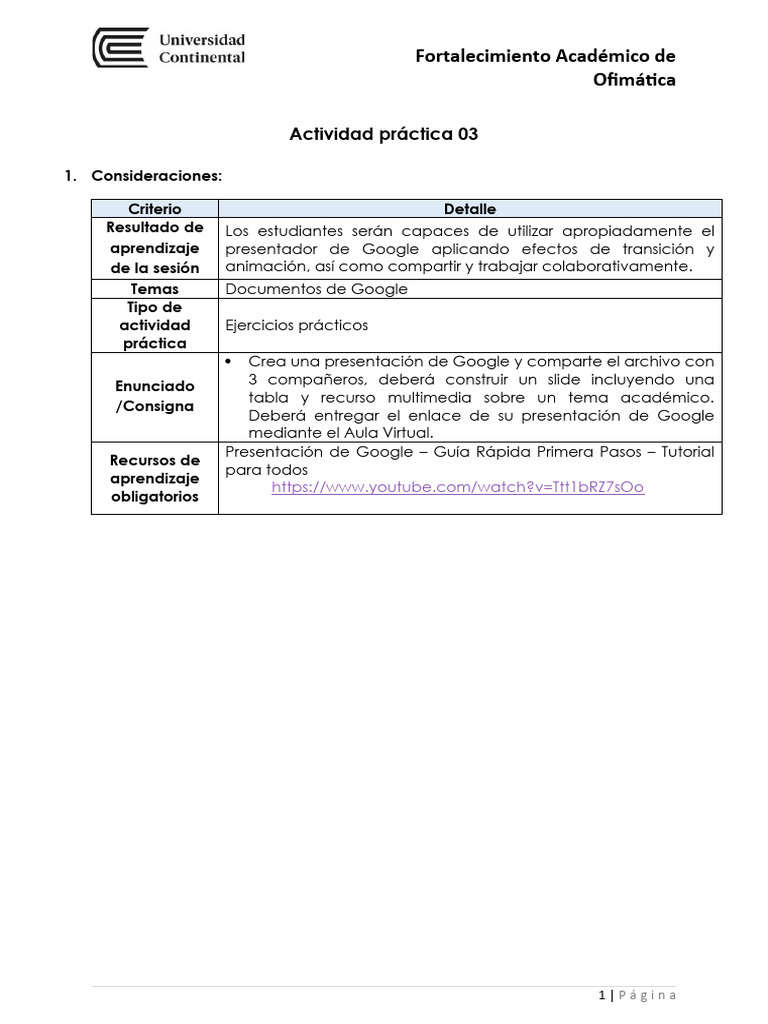 Actividad Práctica 3 | PDF