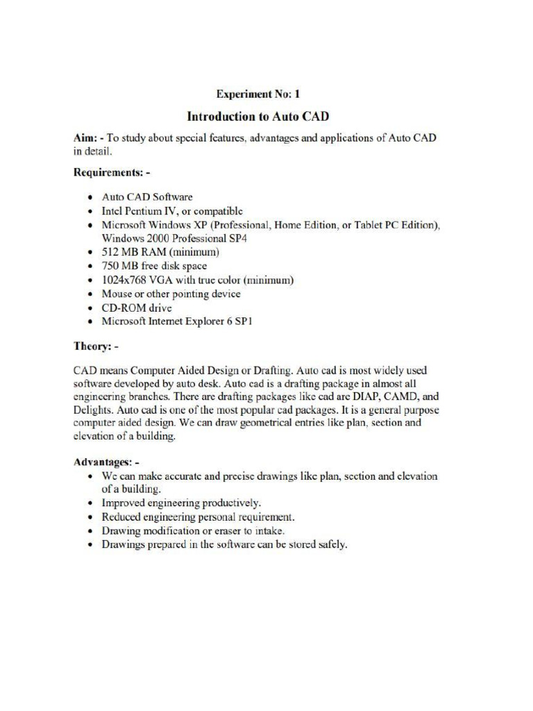 Auto Cad Pdf