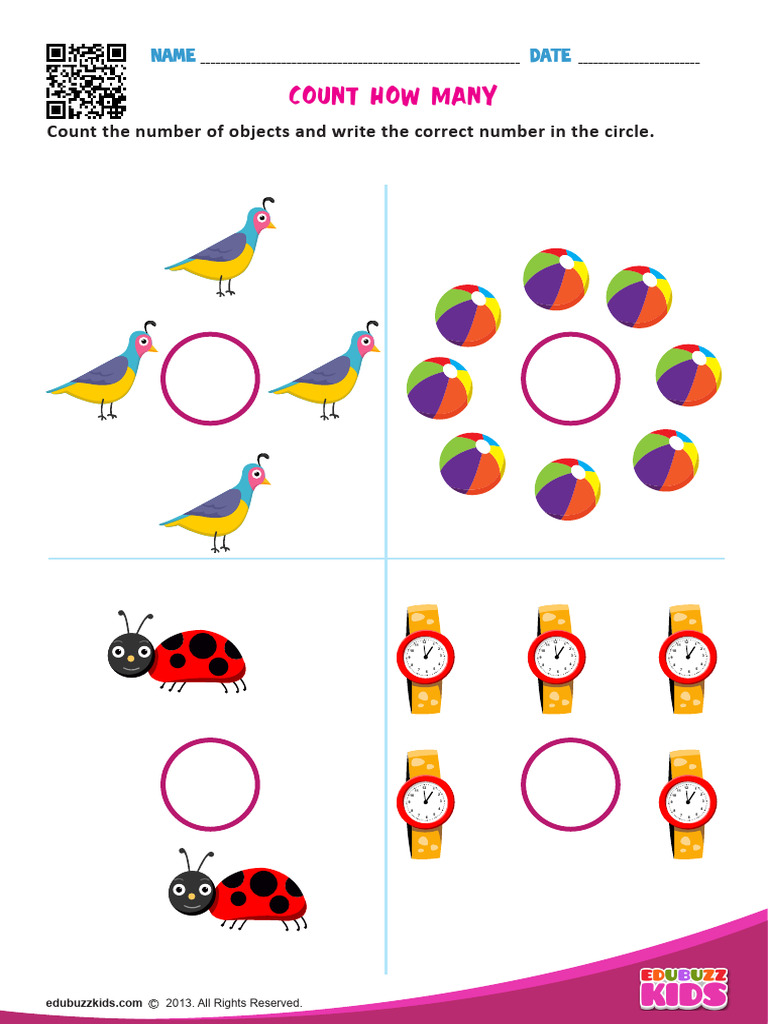 1 Count How Many | PDF