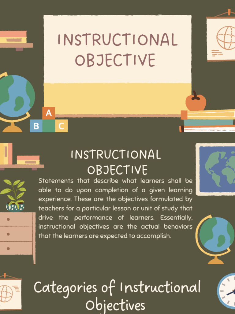 Understanding Instructional Objectives | PDF | Learning | Cognition