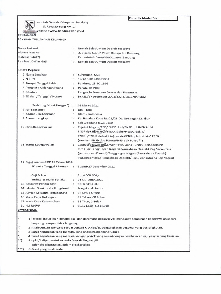 SKUMPTK - 2024 - Suherman, SAB | PDF