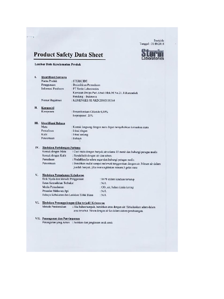 Ster Icide | PDF