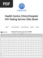 Form HTS 2021 PSFI | PDF | Diagnosis Of Hiv/Aids | Health Sciences