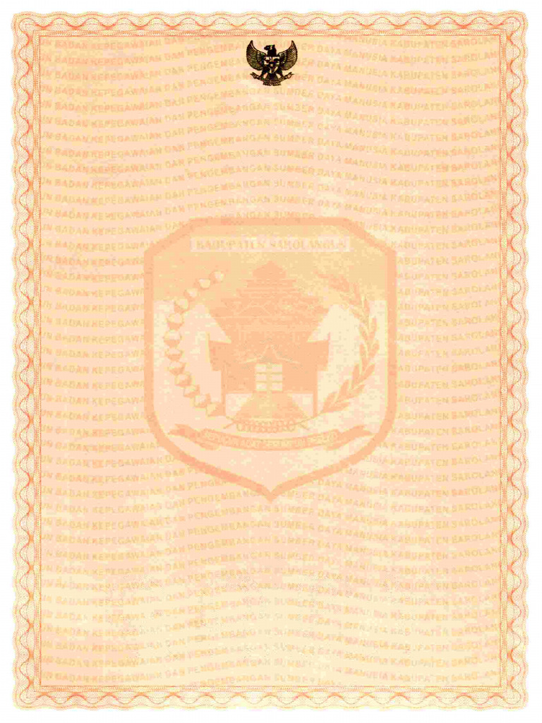 Blanko SK Mutasi | PDF