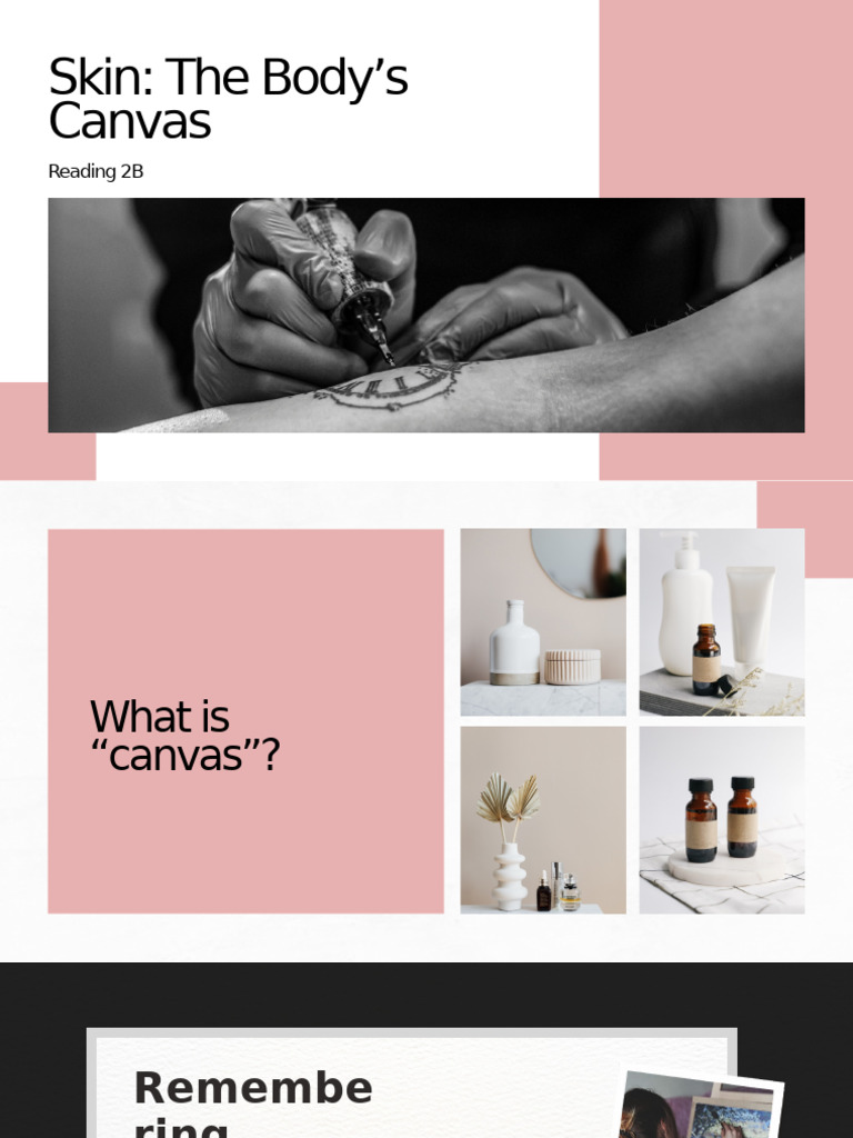 Skin The Body’s Canvas | PDF