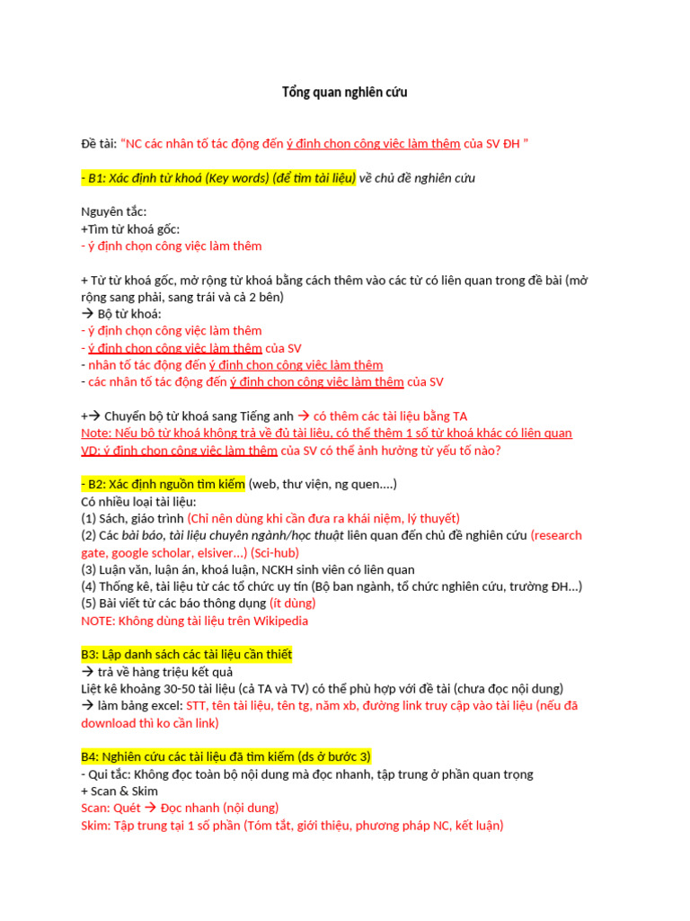 T NG Quan Nghiên C U - 2 | PDF