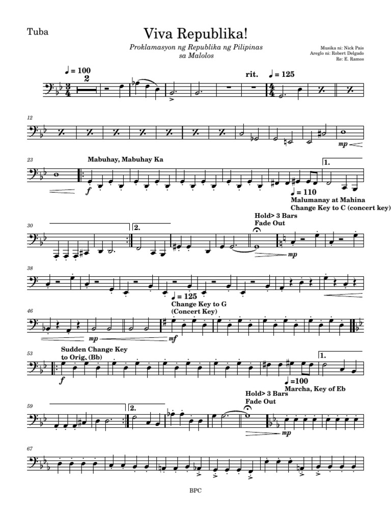 VIVA REPUBLIKA-Tuba | PDF