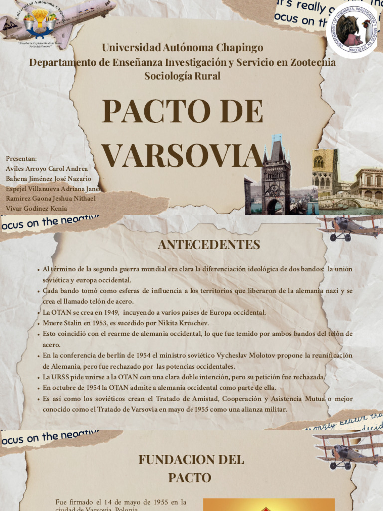 Historia y Consecuencias del Pacto de Varsovia | PDF | pacto de ...