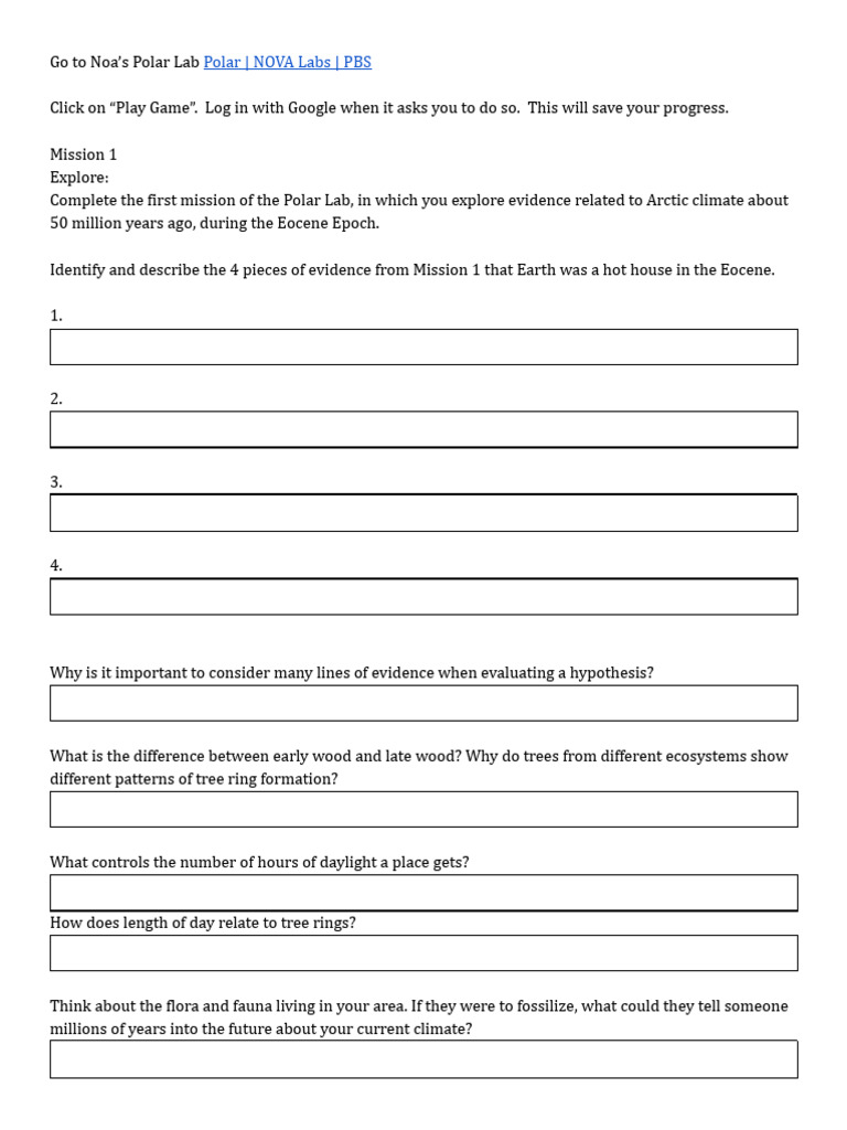 Chavarria, Joshua - NOVA Polar Lab | PDF | Antarctica | Ice