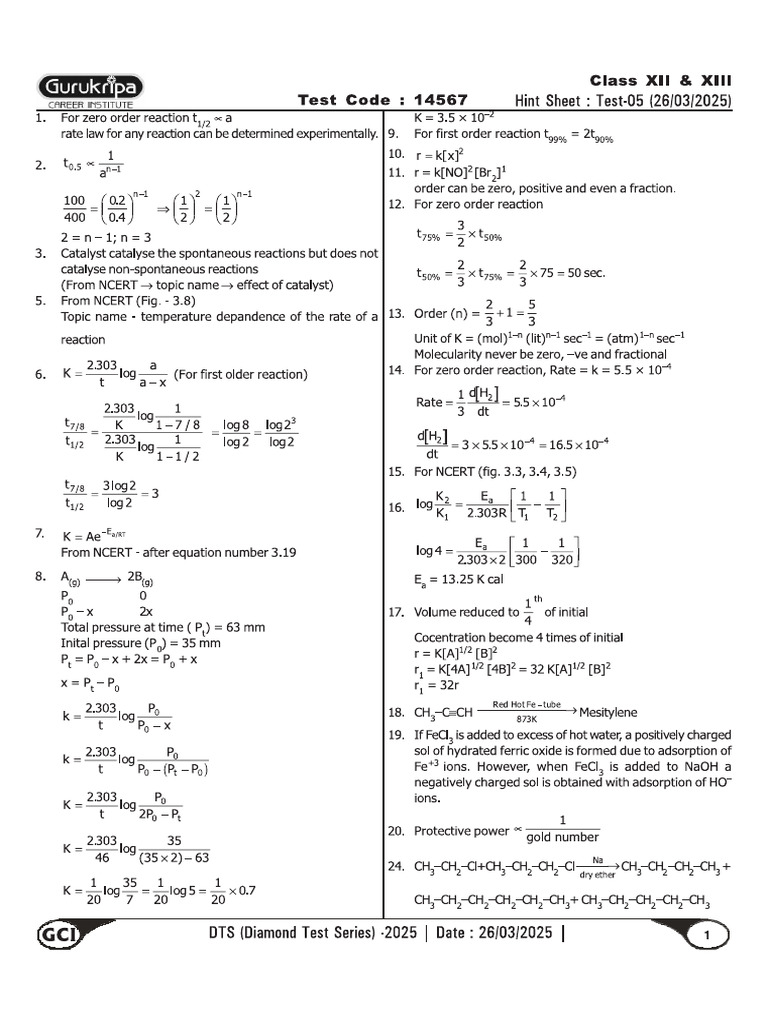 Hint ND Solution | PDF