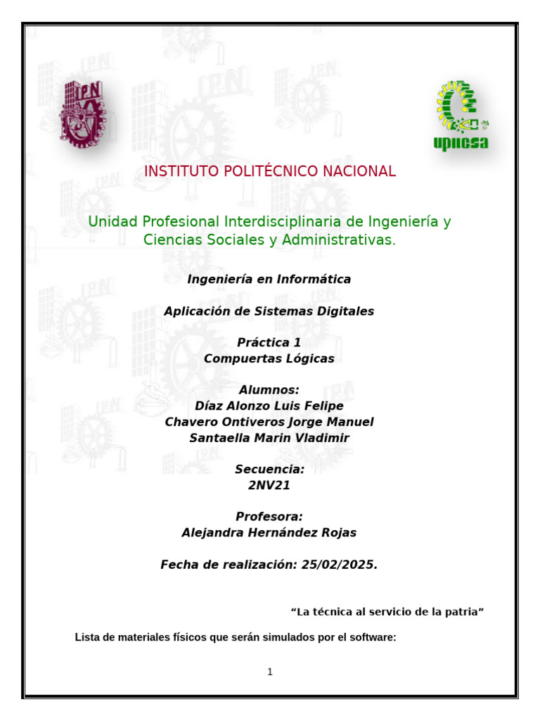 Report e Practica 1 | PDF