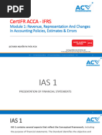 Ias 1 | PDF | Income Statement | International Financial Reporting Standards