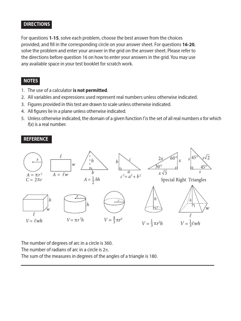 Math Drill 1 | PDF | Body Mass Index | Circle