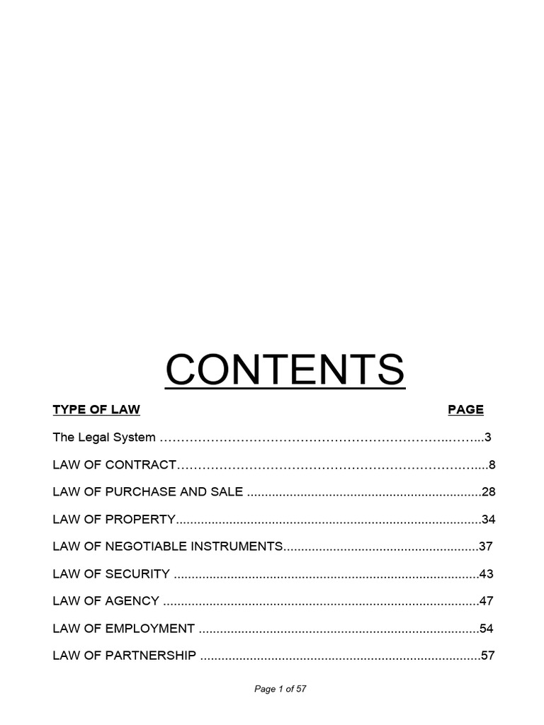 Commercial Law Module | PDF | Offer And Acceptance | Precedent