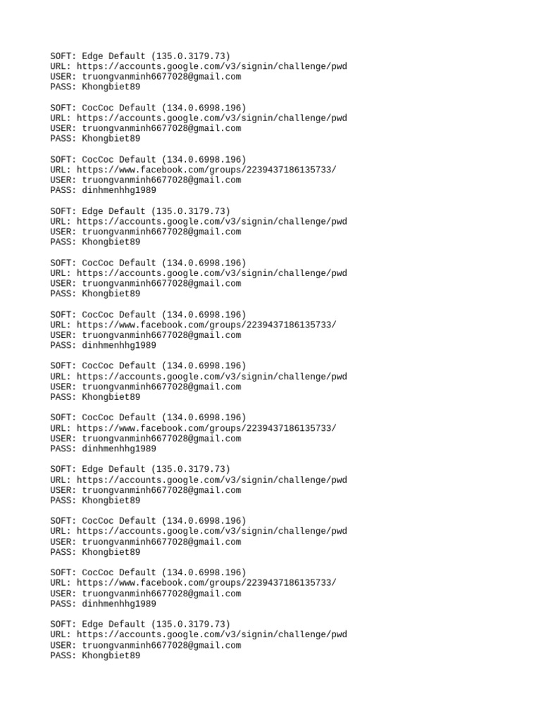All Passwords | PDF | World Wide Web | Internet & Web