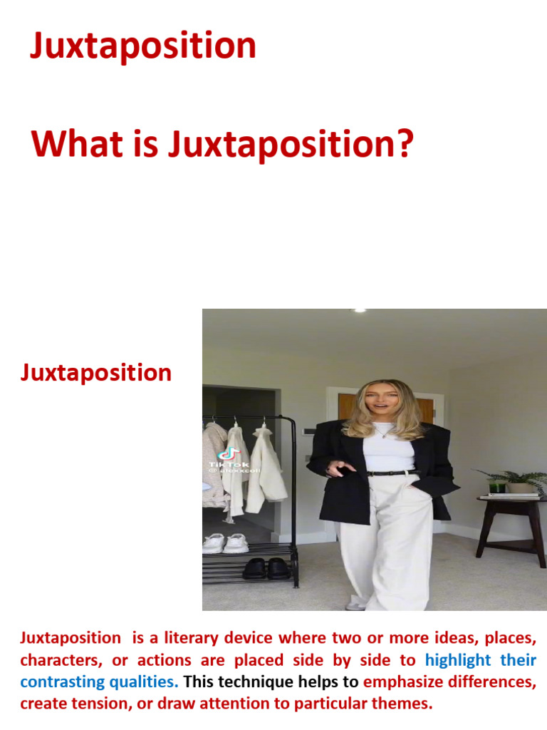 Juxtaposition Examples - A650abd7 C7a8 4721 9581 43ab96c23482 | PDF
