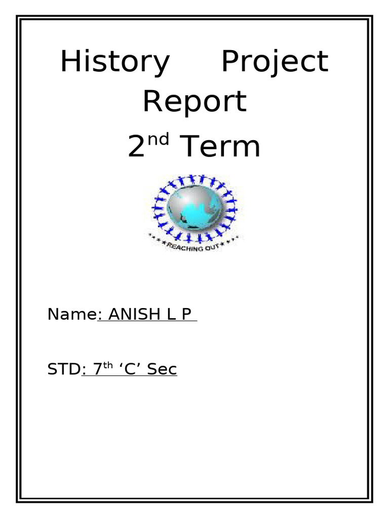 History Project Report | PDF