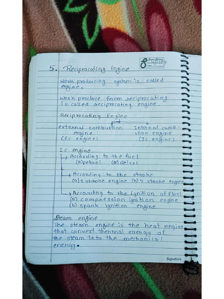 Unit 5 Basic Mechanical Engineering Notes | PDF