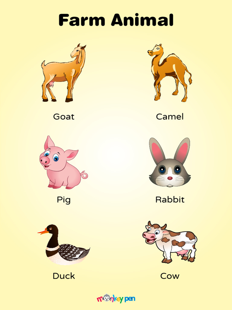 Farm Animal Poster 1 | PDF