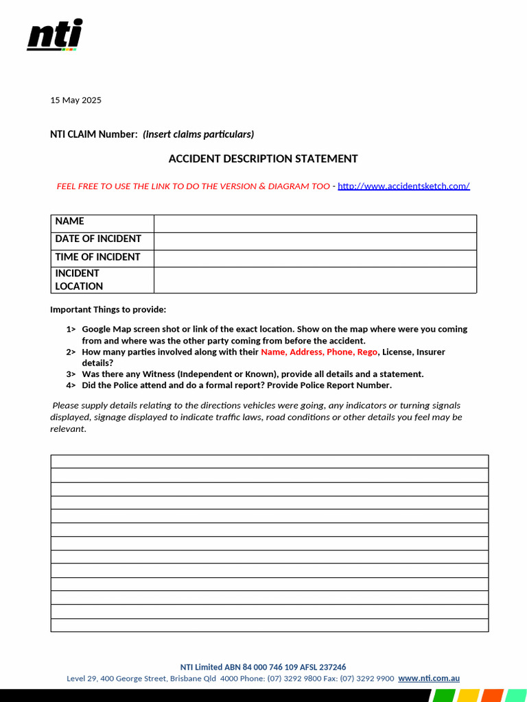 Car Accident Settlement Form Guide | PDF