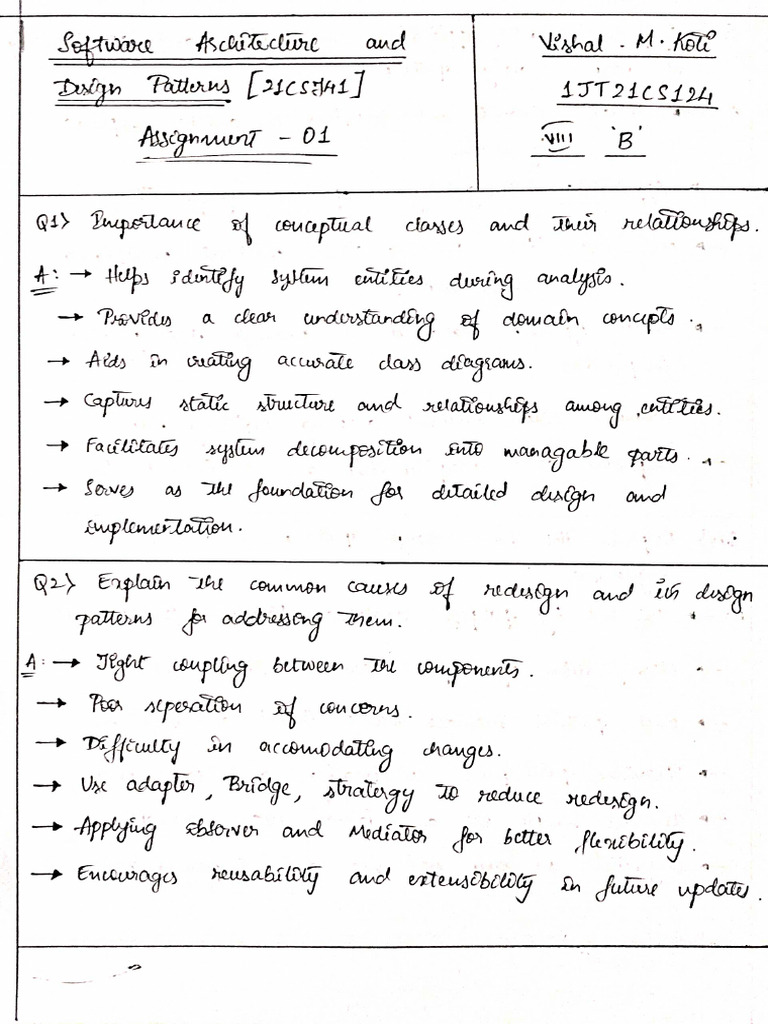 SADP Assignment 1 | PDF