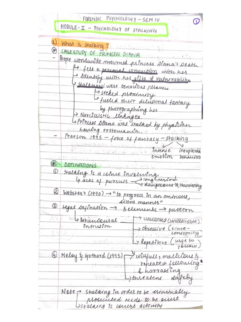 Forensic Mod 1 Sem 4 | PDF