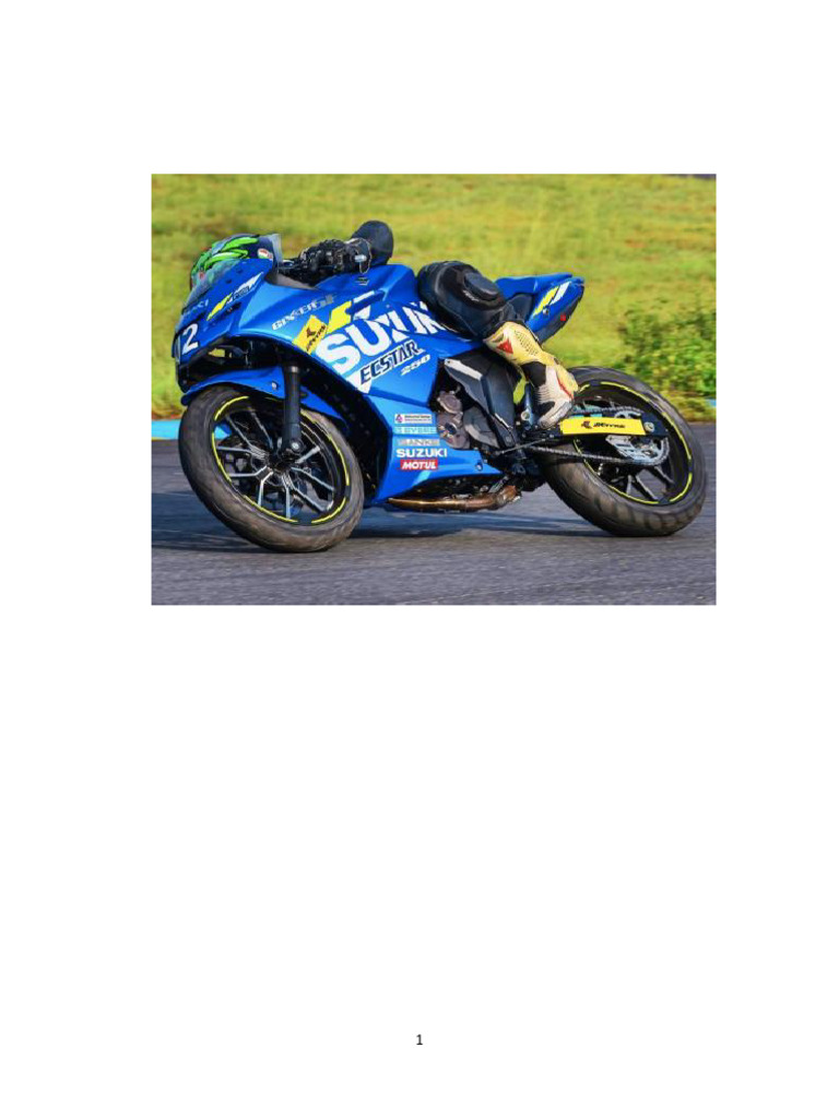 Cra Motorsports Intern Report | PDF | Motorcycle Racing | Auto Racing