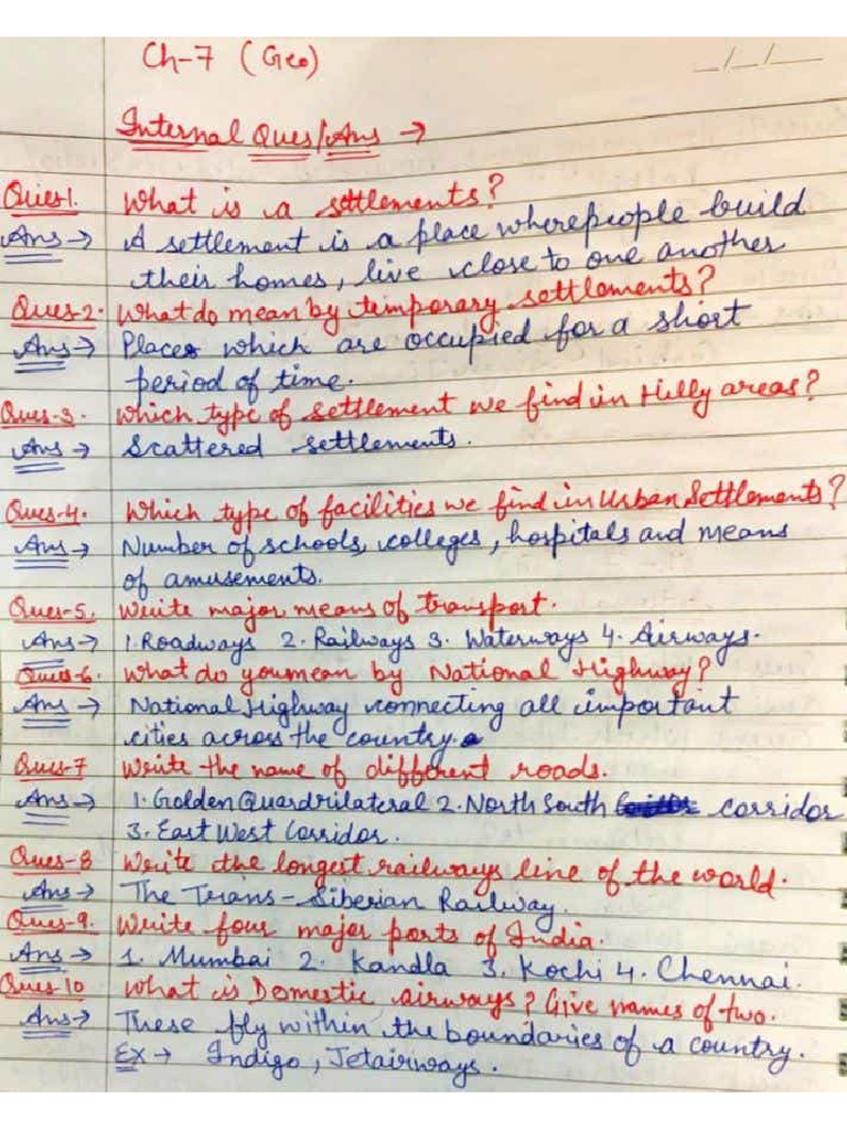 Internal Questions Answers | PDF