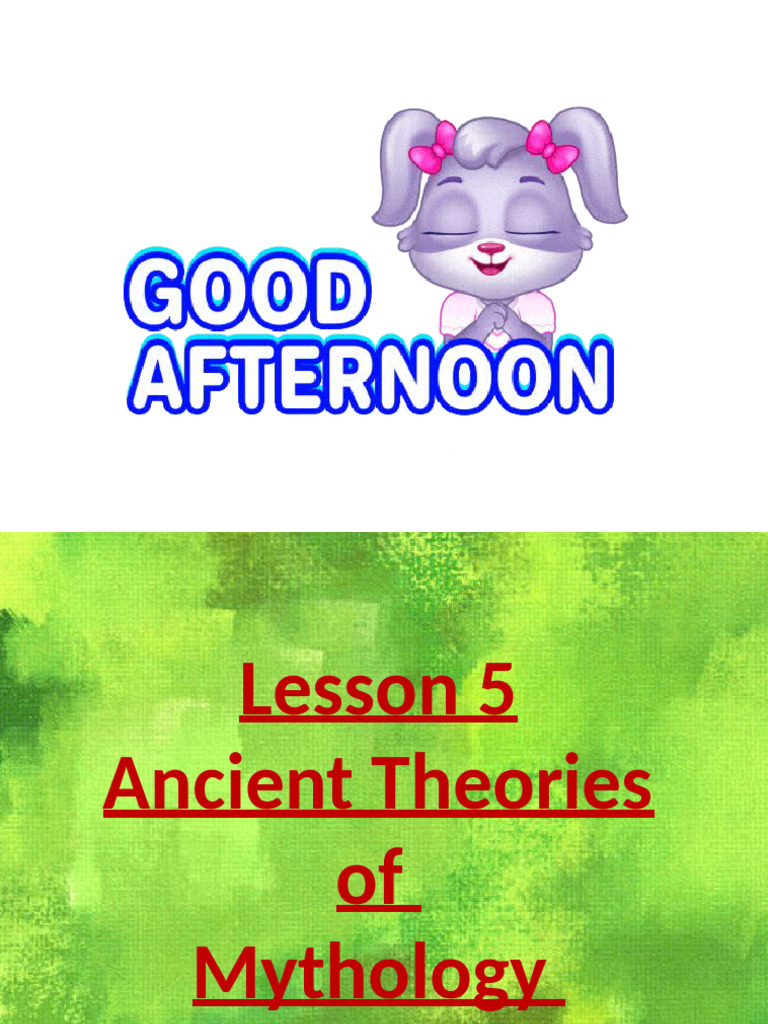 Mythology and Folklore Lesson 5 6 | PDF | Analytical Psychology | Archetype