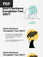 SSCT Scoring Sheet | PDF